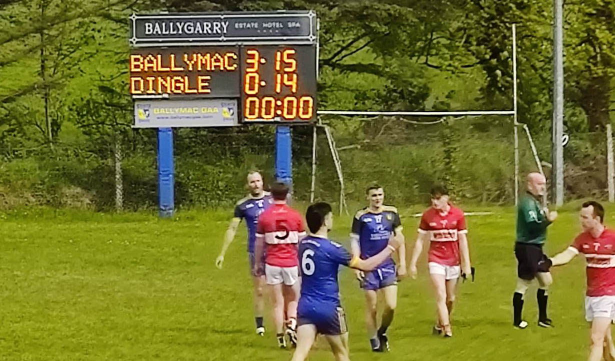 SFL 2023 Division 1 Round 6. Ballymacelligott V Daingean Uí Chúis ...